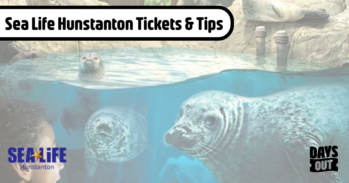 SEA LIFE Hunstanton Tickets | Save up to 10% | Days Out